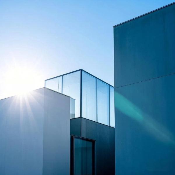 Quality Safety Low E Coated Reflective Glass For Secure Curtain Wall Panel System for sale