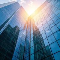China Explosion Proof Reflective Low E Glass Curtain Wall Safety Panel for sale