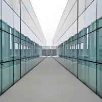 China Low Radiation Float Glass Reflective Curtain Wall System Panel for sale