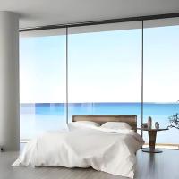 China Low Radiation Float Reflective Glass Curtain Wall Panel System for sale