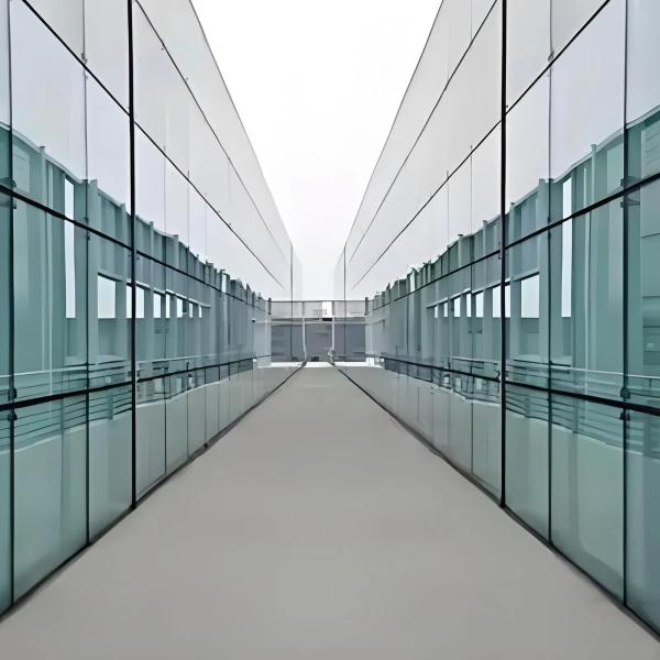 Quality Low Radiation Coated Glass Reflective Curtain Wall Technology Panel for sale