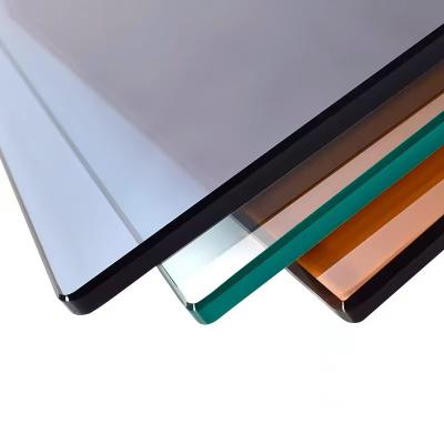 China 3mm 12mm 19mm Tempered Glass Custom Tempered Door Glass For Building for sale