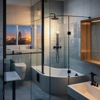 China Customized Shower Room Glass Application Durable Tempered Glass Float Glass for sale