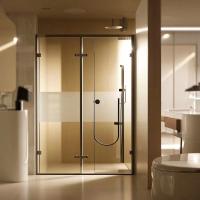 China Durable Shower Room Glass Application With Tempered Glass Float Glass Elements for sale