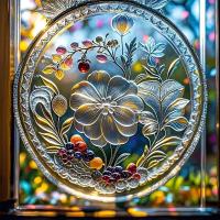 China Textured Patterned Decorative Glass Panel For Doors Windows Interior Partitions for sale