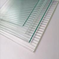 China Interior Decorative Patterned Glass Panel Showcases Doors Windows Application for sale