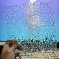 China Impact Resistant Building Decorative Patterned Glass Panel Showcase Stylish Certified Application for sale