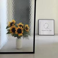China Showcase Decorative Glass Fireproof Stylish Patterned Glass Panels for sale