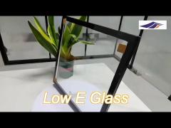 10mm low e folding hollow insulated glass panel lightweight balcony