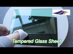 durable explosion proof tempered glass sheet for commercial residential use