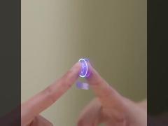 Modern Colorful Bathroom Mirror Custom Glass Solutions