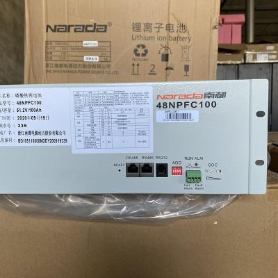 Cina Narada 48NPFC100 100Ah 48V Lifepo4 batteria al litio con sistema di gestione della batteria BMS in vendita