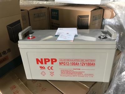 Cina NPPower VRLA Deep Cycle Batterie al piombo-acido Valve regolato 12V 40Ah Gel Battery in vendita