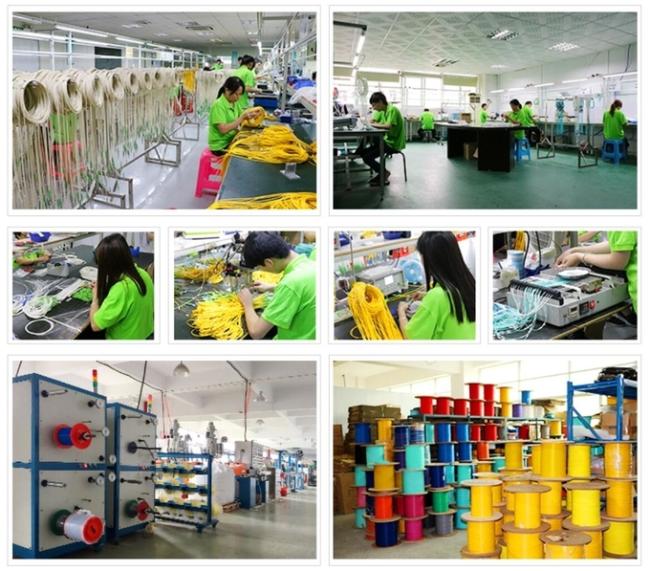 FTTH используют одиночный режим симплексное LC/UPC к гибкому проводу 6 соединительного кабеля оптического волокна LC/UPC