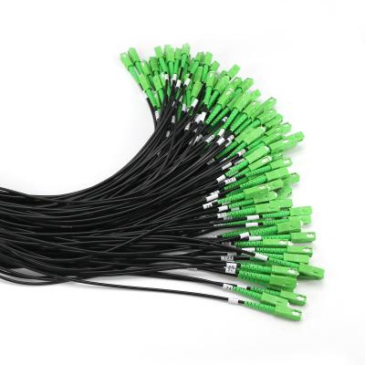 China 144 Cores Singlemode Fiber Optical Patch Cord with SC/APC-SC/APC Connector for sale