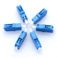 China SC UPC Simplex Duplex Fiber Optic Adapter SM MM Ceramic Sleeve for FTTH for sale