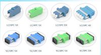 China SC UPC Simplex Duplex Fiber Optic Adapter SM MM Ceramic Sleeve for FTTH for sale