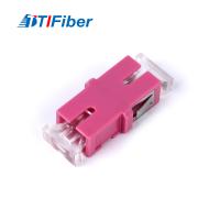 China FTTH Low Insertion Loss Fiber Optic Adapter SC UPC Singlemode Simplex Duplex OEM for sale