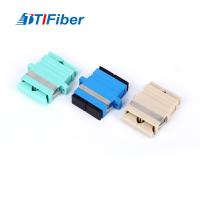 China FTTH Low Insertion Loss Fiber Optic Adapter SC UPC Singlemode Simplex Duplex OEM for sale