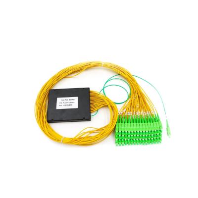 China 1x8 1x16 1x32 1x64 Ftth Equipment Plc Fiber Optic Splitter Provide Oem Service for sale