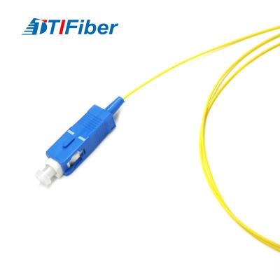 Cina St FC dello Sc a fibra ottica LC di singolo modo di simplex della treccia 0.9mm in vendita