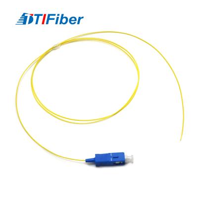 Cina St FC dello Sc a fibra ottica LC di singolo modo di simplex della treccia 0.9mm in vendita