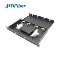 China 24 Fiber SC MPO MTP Optical Fiber Patch Panel Customized Length for Data Center for sale