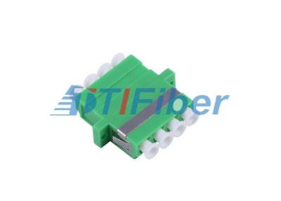 China Telecom Blue Color Duplex LC Fiber Optic Adapter Ceramic Sleeve for sale