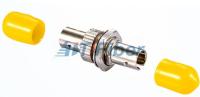 China Simplex Singlemode Fiber Optic Adapter ST/UPC Low Insertion Loss 0.2dB for sale