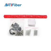 China TTI Fiber Optic Splice Closure Horizontal 460x180x108mm 96 Cores Inline Joint Box for sale
