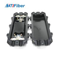 China TTI Fiber Optic Splice Closure Horizontal 460x180x108mm 96 Cores Inline Joint Box for sale