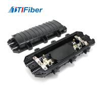 China TTI Fiber Optic Splice Closure Horizontal 460x180x108mm 96 Cores Inline Joint Box for sale
