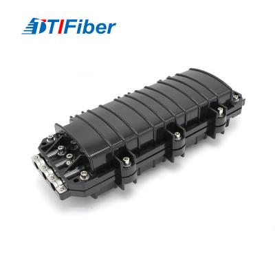 Chine Joint 12 de fermeture de clôture de distribution de boîte de FTTH FTTX 24 48 96 144 type horizontal fermeture optique de 288 noyaux d'épissure de fibre à vendre