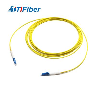 China Simplexverbindungskabel-Monomode- lc-lc Jumper Pvc Lszh Fiber Optic zu verkaufen