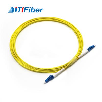 Chine Simplex Lc-Lc Jumper Pvc Lszh Fiber Optic Patch Cord Single Mode à vendre