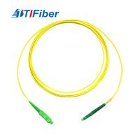 China Fiber Optic Patch Cord Singlemode Multimode LC SC FC ST Simplex Duplex 3.0mm UPC APC 0.1dB Insertion Loss for sale