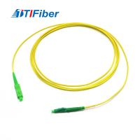 China Fiber Optic Patch Cord Singlemode Multimode LC SC FC ST Simplex Duplex 3.0mm UPC APC 0.1dB Insertion Loss for sale