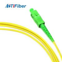 China Fiber Optic Patch Cord Singlemode Multimode LC SC FC ST Simplex Duplex 3.0mm UPC APC 0.1dB Insertion Loss for sale