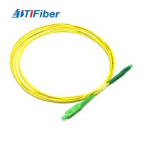 China Fiber Optic Patch Cord Singlemode Multimode LC SC FC ST Simplex Duplex 3.0mm UPC APC 0.1dB Insertion Loss for sale