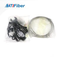China Black Dome Type Fiber Optic Splice Closure Vertical 144 Core 420mm Height for sale