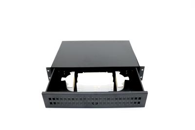 Chine Rack Mount Splicing Fiber Optic Terminal Box Duplex LC SC à vendre