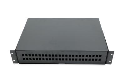 Cina Supporto di scaffale che impiomba lo Sc di LC a fibra ottica del duplex della scatola terminale in vendita