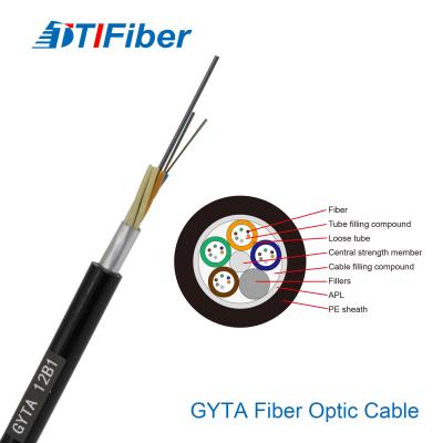 Cina Cavo in fibra ottica monomodale GYTA G652D per esterni corazzato 700M in vendita