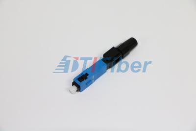 China FTTH Network SC UPC APC Singlemode Connectors For Fiber Optic Cables for sale