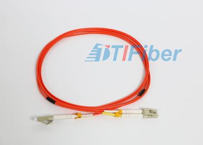 Chine LC/UPC - corde de correction optique duplex de la fibre OM3 de LC/UPC pour le réseau, câble à fibres optiques de fibre à vendre