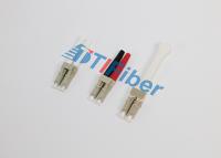 China Multimode Duplex LC Fiber Optic Cable Connector 125um for FTTX Network for sale