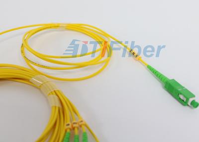 China Low Insertion Loss Fiber Optic Splitter Optical Cable Splitter Low PDL And High Reliability for sale