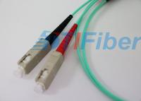 China SC / UPC Fiber Optic Patch Cord Multimode / FTTH Network optical patch cord for sale