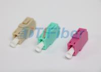China LC Single Mode Fiber Optic Adapter Flange Coupling Low Insertion Loss 0.2dB for sale
