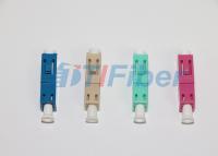 China LC Single Mode Fiber Optic Adapter Flange Coupling Low Insertion Loss 0.2dB for sale